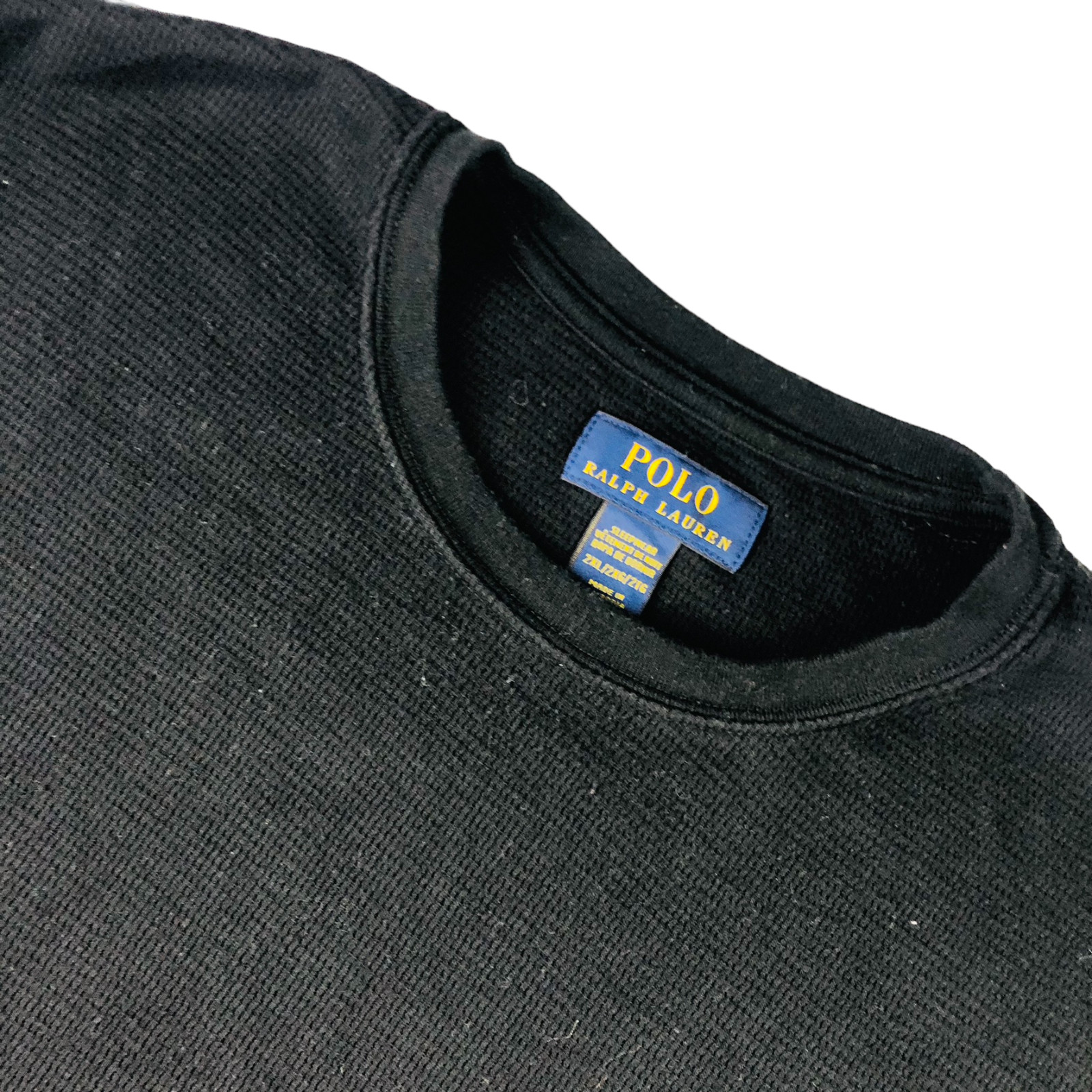 Polo Ralph Lauren Men's Waffle Thermal Bear Embroider… - Gem