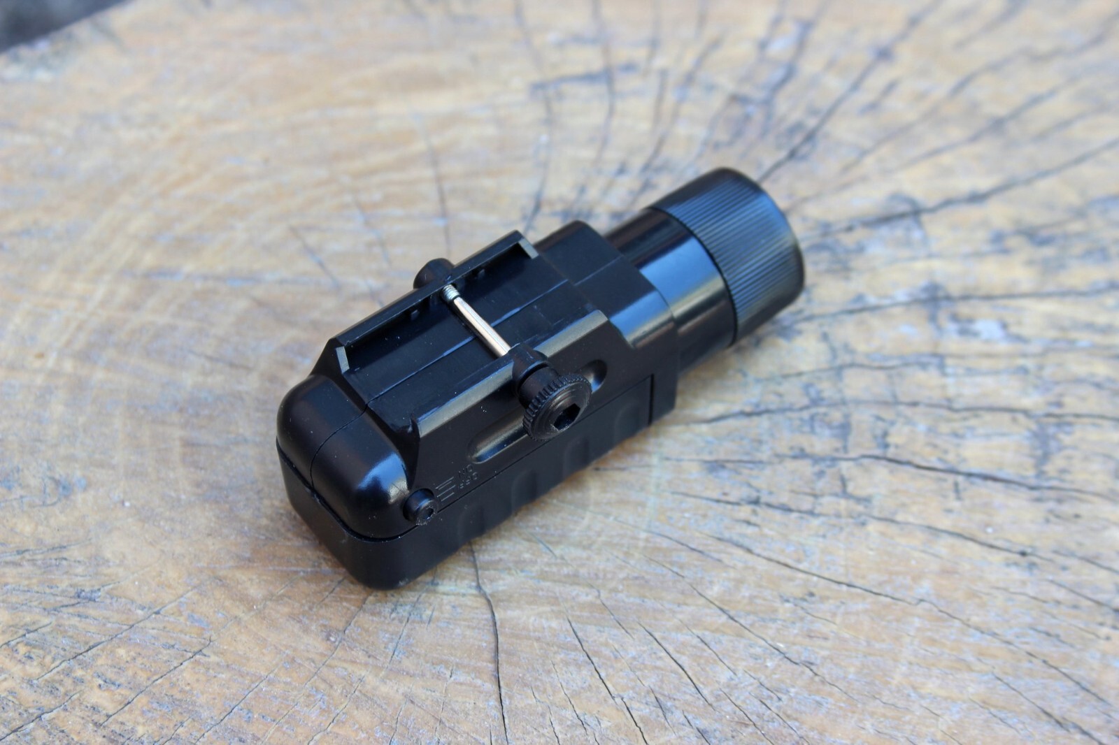 Light Up Tactical Flashlight Torch Toy w/ Picatinny Mount for Dart/Ball ...