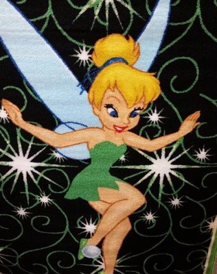 BRAND NEW DISNEY TINKERBELL RUG CARPET 100X150 CM 100% NYLON MADE IN ...