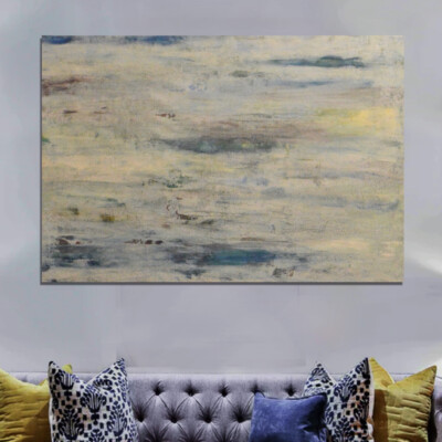 62”X43” Mark Little, Original, Canvas Professional painting Abstract ...