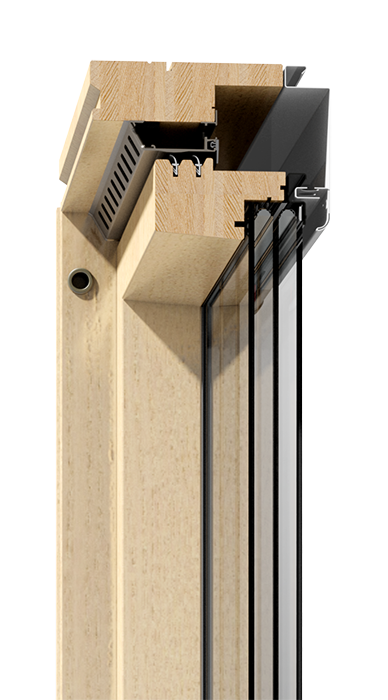 Triple Glazed Pine Roof Window Centre Pivot Loft Wooden Skylight ...