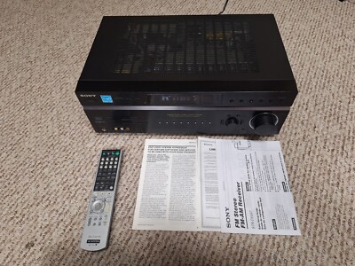 Sony STR DE697 7.1 Channel Receiver with Owners Manual Booklet & Remote ...