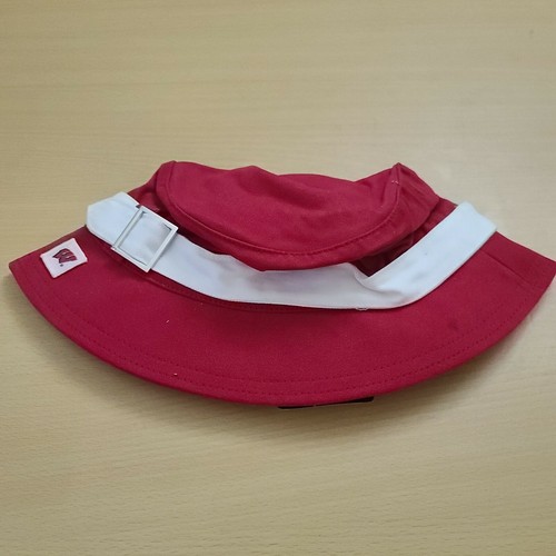 Wisconsin Badgers Logo NCAA Bucket Cap Hat Size Ladies Red White - New ...