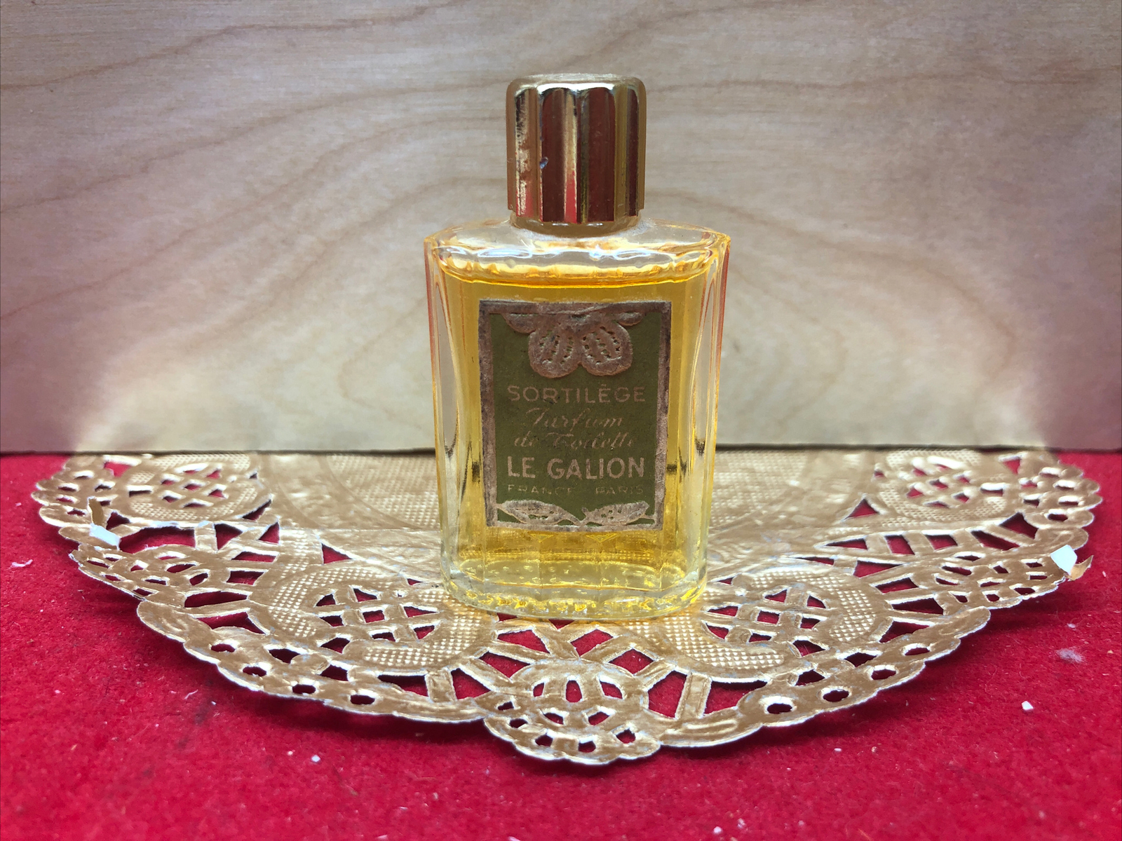 Vintage very Rare Le Galion SORTILEGE 1/3oz Parfum de Toilette Full | eBay