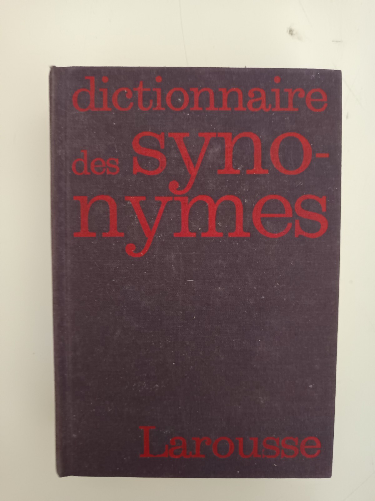 Dictionary Of Synonyms - Larousse - CAF | eBay