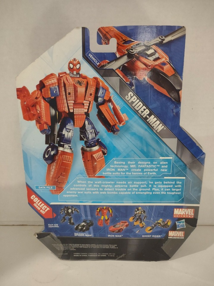 Spider-Man Transformers Crossovers Helicopter New Peter Parker Avengers ...