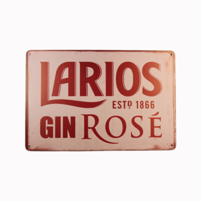 2x Tin Sign LABIOS GIN ROSE Sprint Drink Bar Whisky Rustic Look | eBay ...
