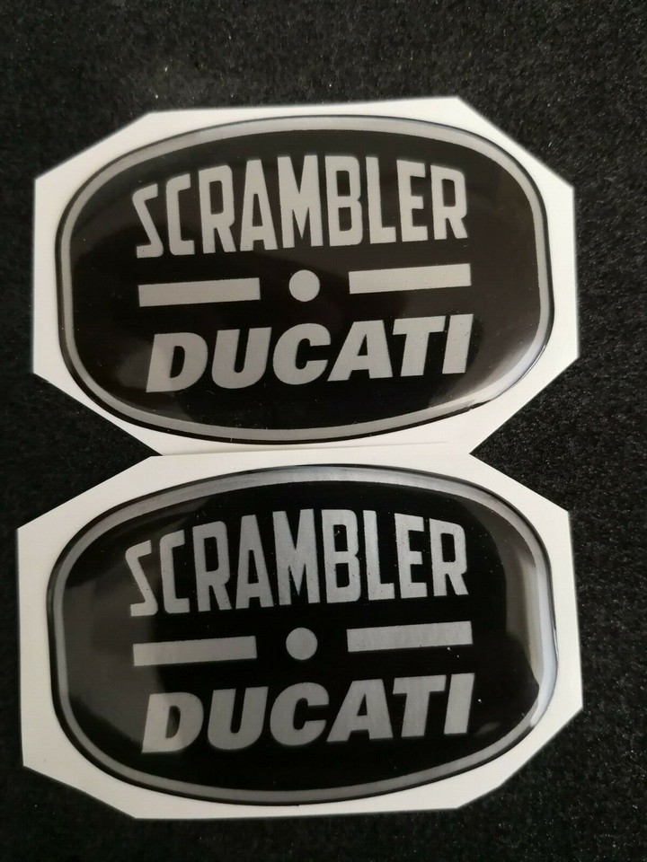 2 Adhesives Resin 3D Ducati Scrambler Replica Independent | eBay