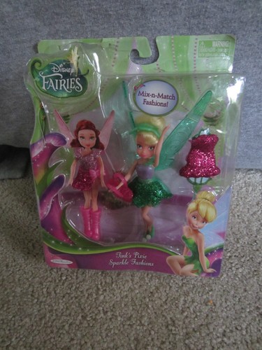 Disney Fairies Tink's Pixie Sparkle Fashions Tinker Bell Mix-n-Match ...