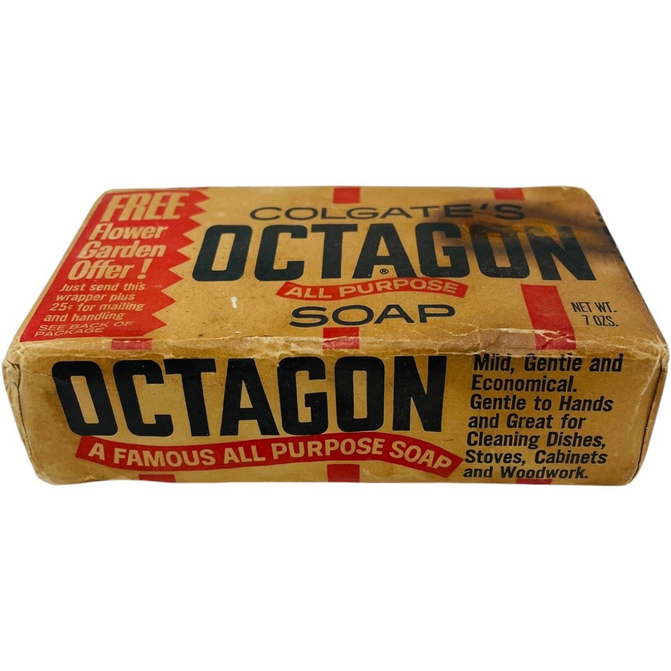 COLGATE’S OCTAGON ALL-PURPOSE SOAP NET WT 7 OZ Colgate-Palmolive NOS | eBay
