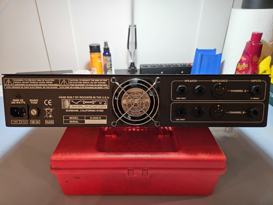 VHT/Fryette Two/Fifty/Two Stereo Rack Mount Power Amp | eBay