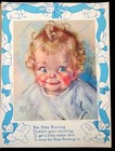 Un-Cut Paper Doll Book Baby Bunting, w Full Page Maud Fangel ...