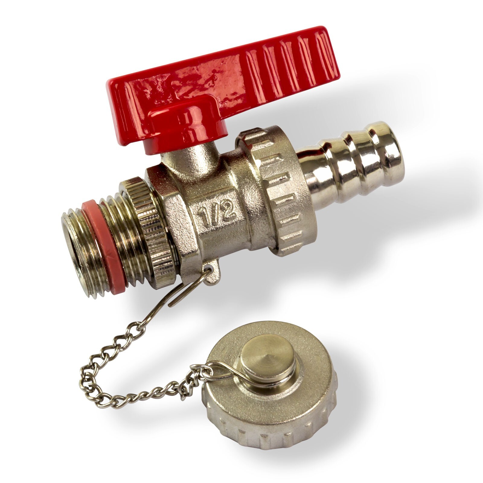 Kugelhahn 1/2 bis 2 Zoll Absperrhahn Schrägsitzventil Absperrventil ...