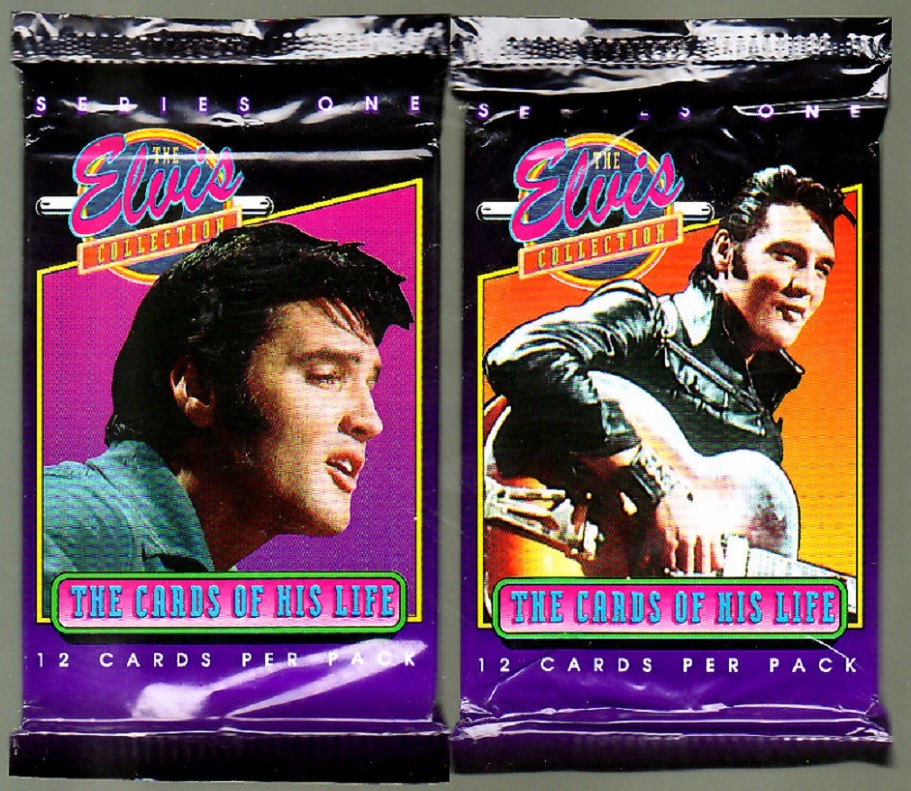 LOT 2 Packs 1992 ELVIS PRESLEY COLLECTION Series 1 TRADING CARDS Sealed ...