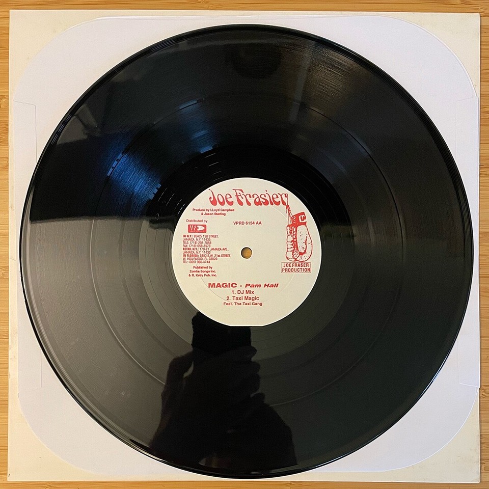 PAM HALL "Magic" "Taxi Magic" 1996 12" Dancehall, Reggae, Joe Frasier ...