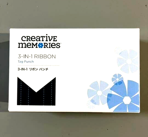 Creative Memories 3-IN-1 Ribbon Decorative Paper Punch Album JAPAN USED ...