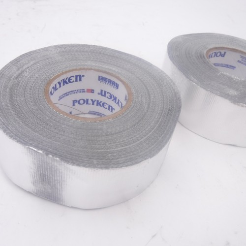 2 Rolls Polyken 342C Heat Reflective Wire Harness Tape 200°C 1-1/4"W x ...