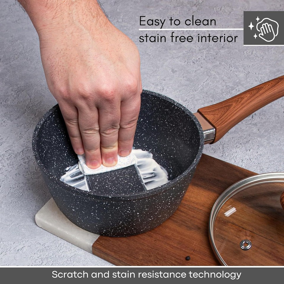 Marble Cookware Collection: Frying Pans, Woks, Sauté Pans, and ...