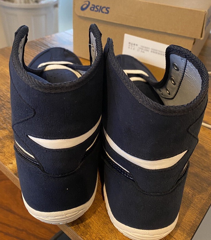 Asics Wrestling Shoes EX-EO special order 1083A001 Navy x Navy x White ...