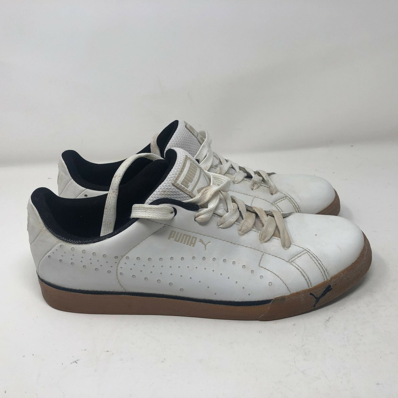 PUMA Game Point Lace 'Metropolis' Shoes Size 10.5 GUC White | eBay