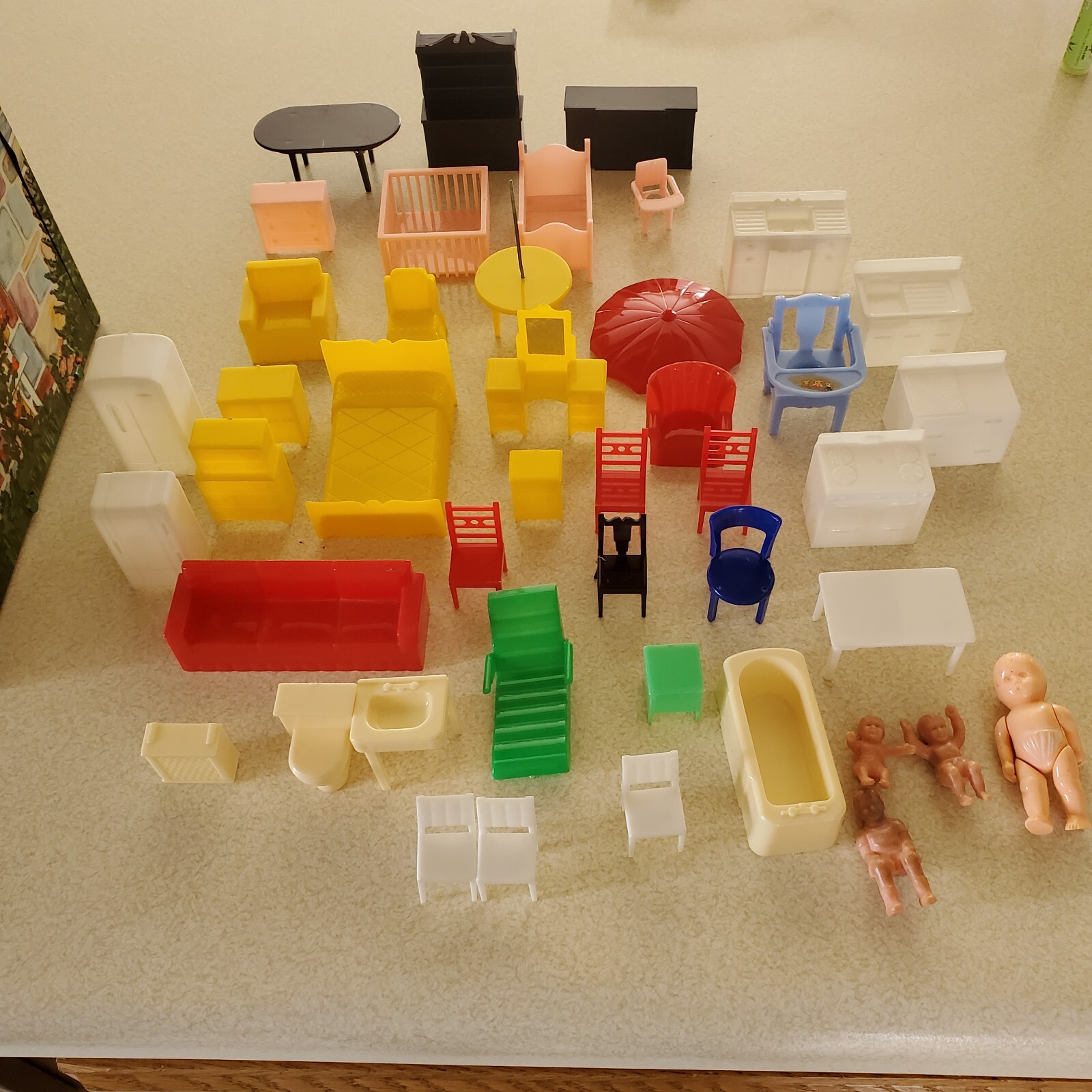 1950s Marx Litho Tin Dollhouse | eBay