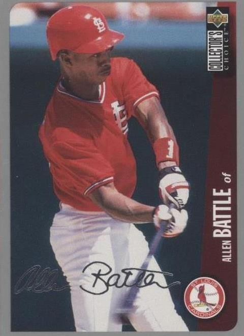 1996 Upper Deck Collector's Choice - Allen Battle #283 Silver Foil ...