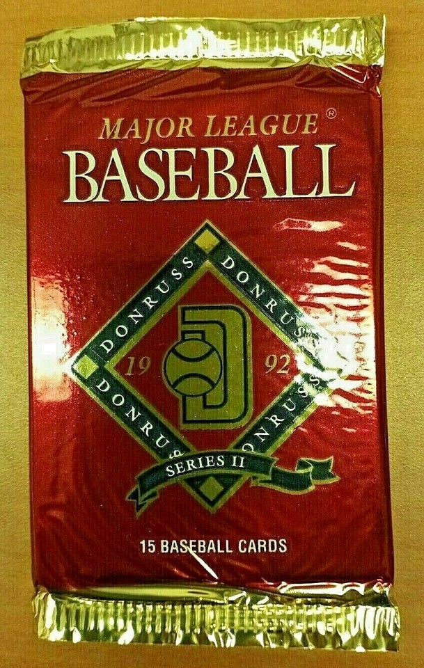 Unopened Baseball Card Packs-Topps/Fleer/Donruss/Score/Upper Deck ...