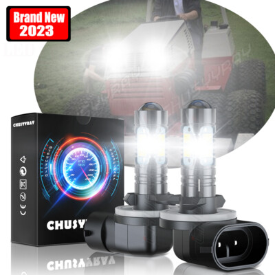 2 SUPER LED light bulbs for Deere Tractor 3320, 3520, 3720, 4320, 4520 ...