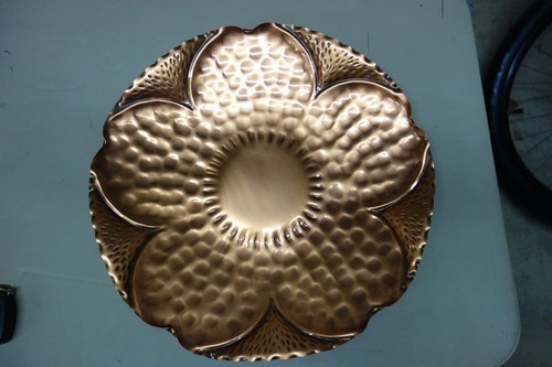 VINTAGE SIGNED NUMBERED GREGORIAN COPPER WALL HANGING BOWL | eBay