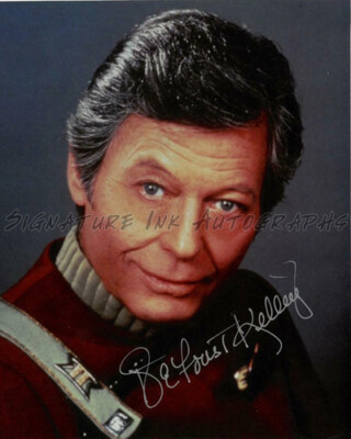 DeForest Kelley Signed Star Trek Autographed 8x10 Photo reprint | eBay