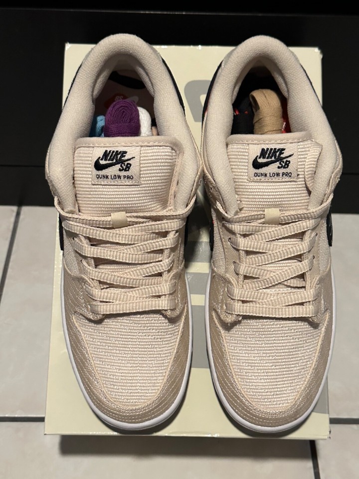 Nike Dunk Low SB Albino & Preto ‘Jiu-Jitsu’ FD2627-200 Men’s Size 10.5 ...