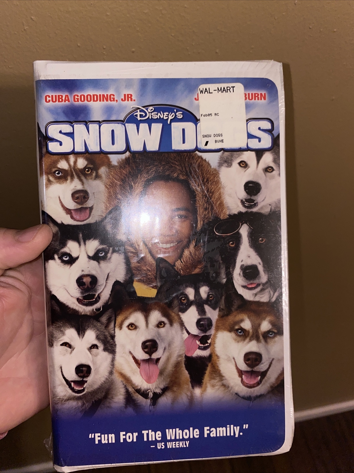 Walt Disney Snow Dogs VHS Clamshell 2002 Cuba Gooding Jr James Coburn ...