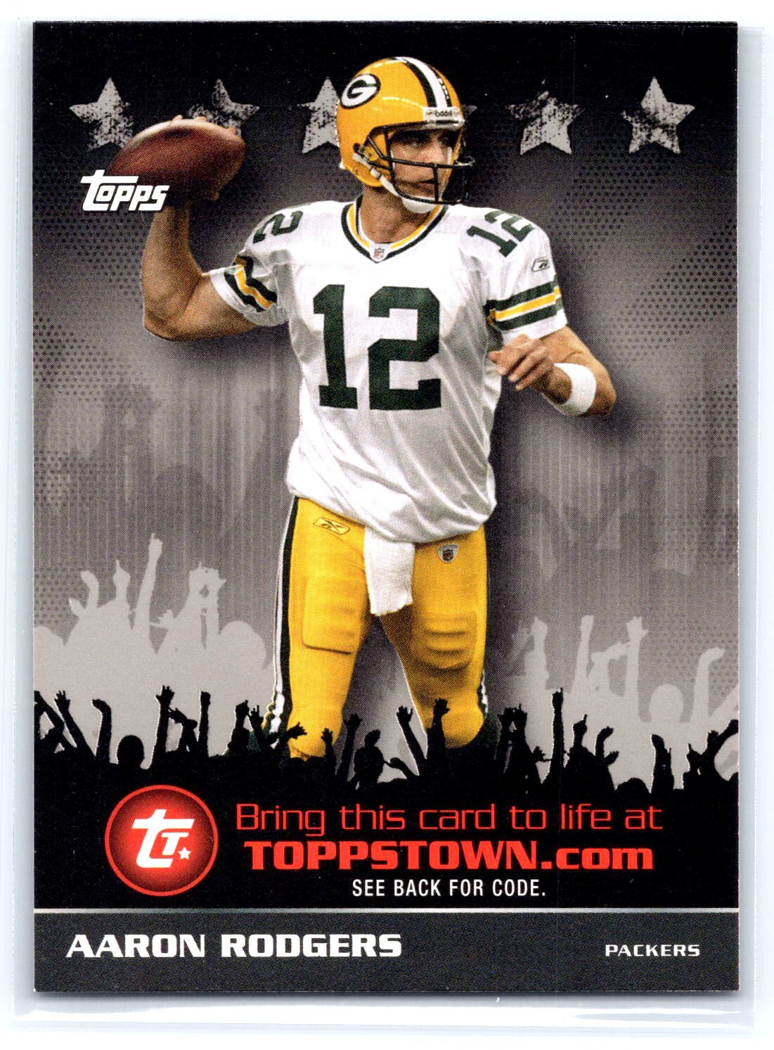 2009 Topps - Topps Town Redemption Code Cards Silver #TTT3 Aaron ...