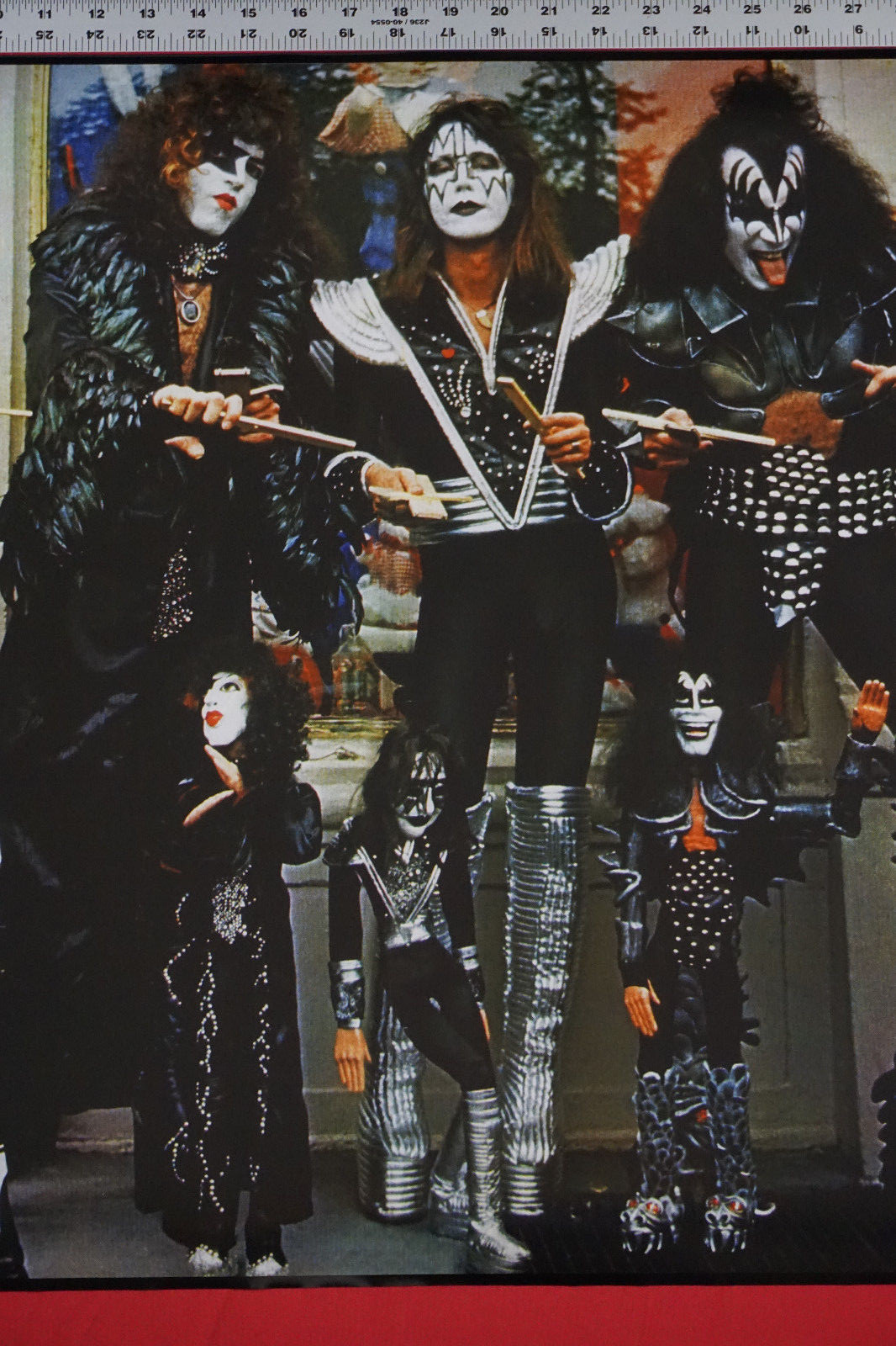 Kiss Rock Band Puppet Gene Simmons Stanley Peter Criss Ace Poster 24X36 ...
