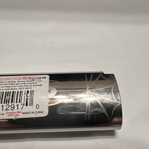 Stainless Steel Lighter Case Cover. Spider With Cross Hanging From Web ...