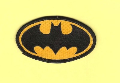 Batman Logo (2000) Embroidered 3.5" x 2" Sew ~ Iron On Patch | eBay