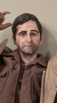 1/6 Custom Peter Falk Columbo Headskulpt From Wwii Movie ANZIO PAINTED ...