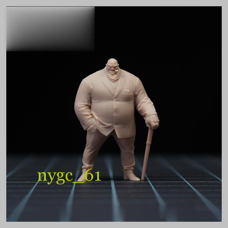 1/64 Comics Fat Kingpin Scene Prop Miniature Figure Model For Cars ...