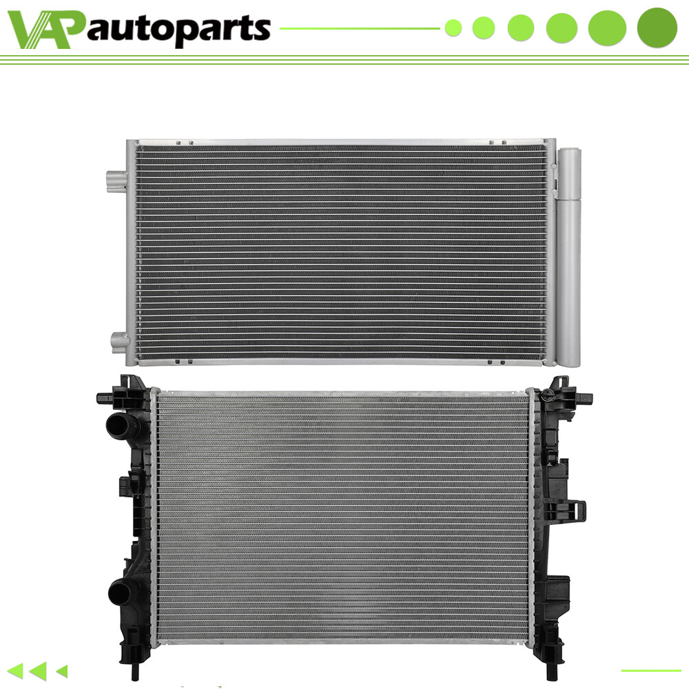 For 2015-2021 Jeep Renegade Aluminium Radiator & Condenser Cooling ...