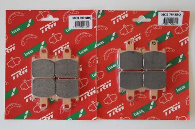 TRW Lucas MCB789TRQ ( Srq ) Sinter Racing Brake Pads Front Kawasaki ZX ...