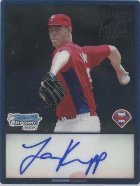 2009 Bowman - Chrome Prospects Jason Knapp #BCP120 (AU, RC) for sale ...
