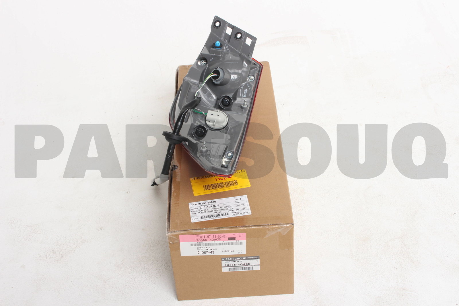 265554GA0B Genuine Nissan LAMP COMB RR,LH 26555-4GA0B | eBay