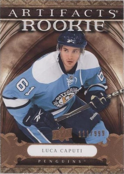 2009-10 Upper Deck Artifacts - Rookie #175 Luca Caputi /999 (RC) for ...