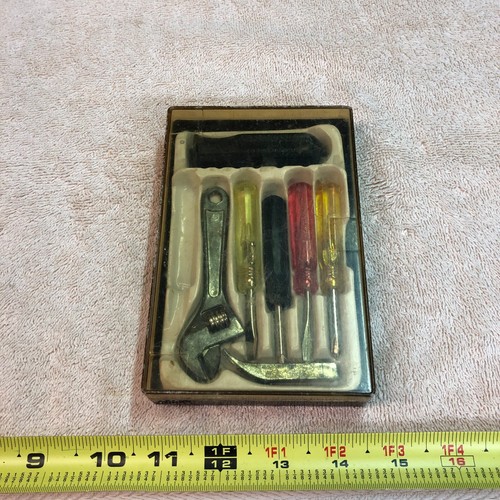VINTAGE SMALL TOOL KIT WITH PLASTIC CASE - Hong Kong | eBay