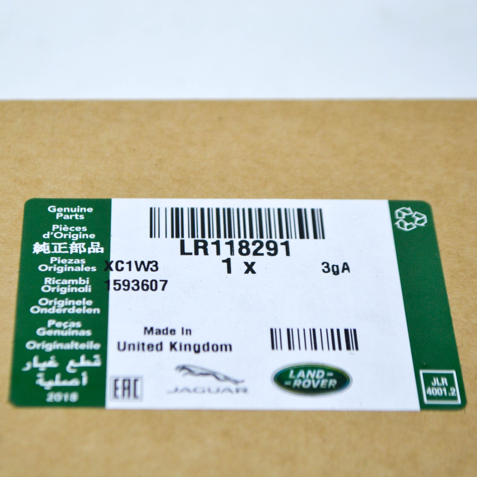 LR RANGE ROVER SPORT L494 Front Left Door B-Pillar Finisher LR118291 ...