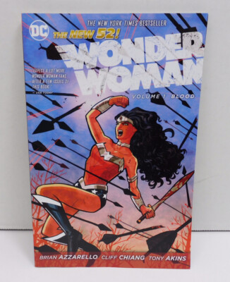 WONDER WOMAN Blood, Vol. 1 Graphic Novel by Azzarello, Brian The New 52 ...