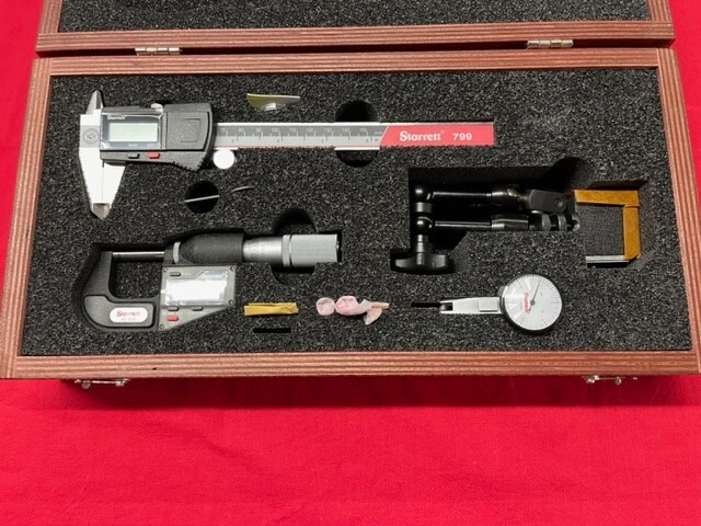 Starrett S9720 Precision Electronic / Mechanical Measuring Tool Set IN ...
