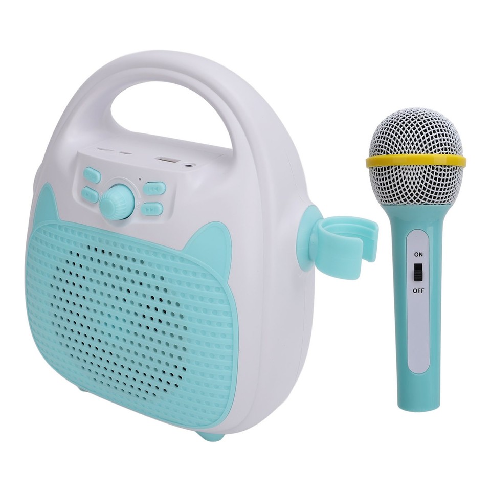 Kids Karaoke Machine With Microphone Exercise Singing Talent Compact ...