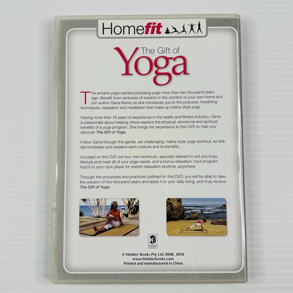 Homefit The Gift Of Yoga DVD Region Unspecified Tracked Postage Fitness ...
