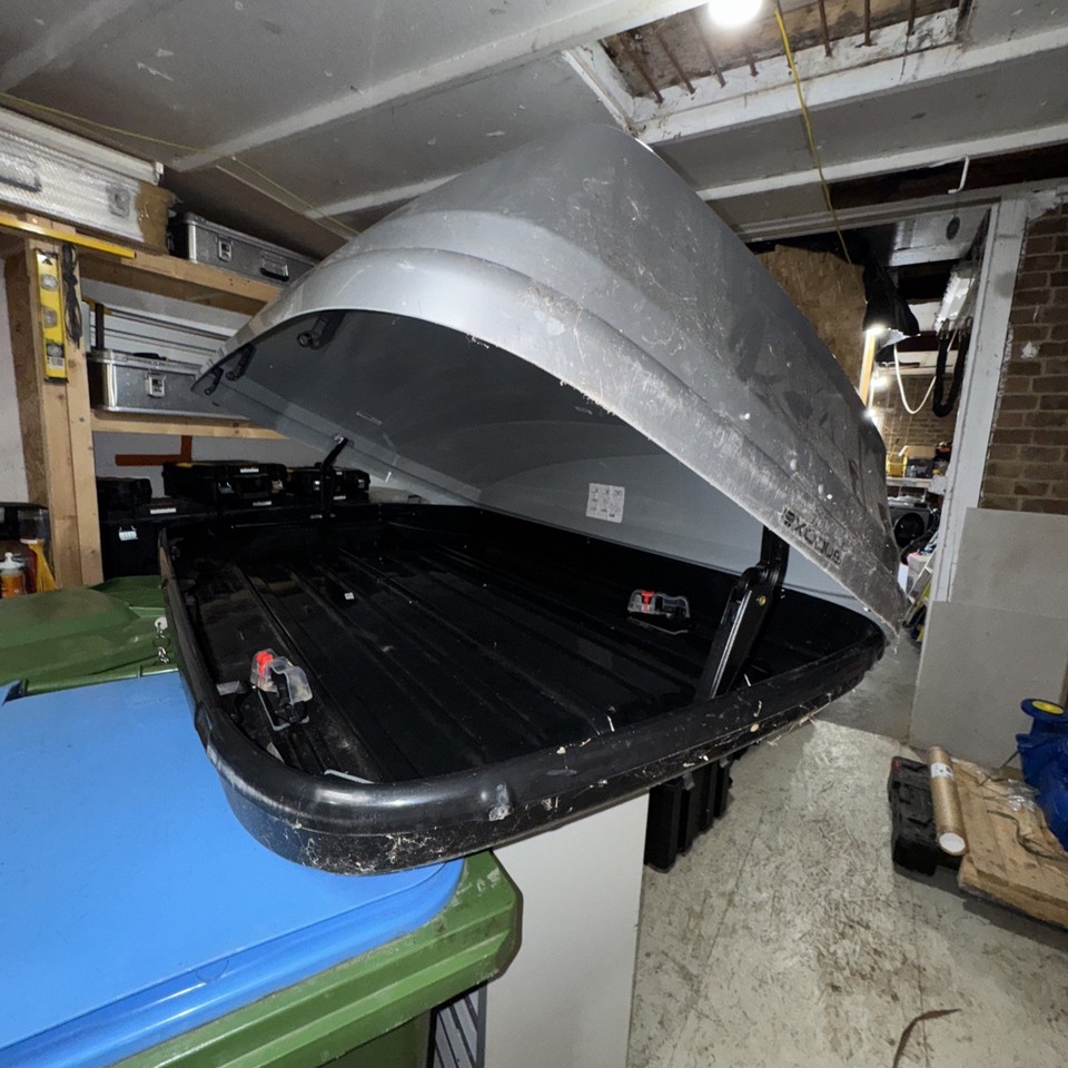 Halfords Exodus 470 Roof Box – Good Condition – Collection Only | eBay UK